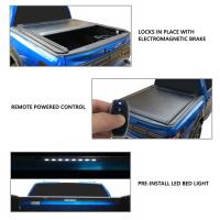 China Matte Black Pickup Bed Covers Electric Power Retractable Truck Bed Tonneau Cover For Dodge Ram for sale