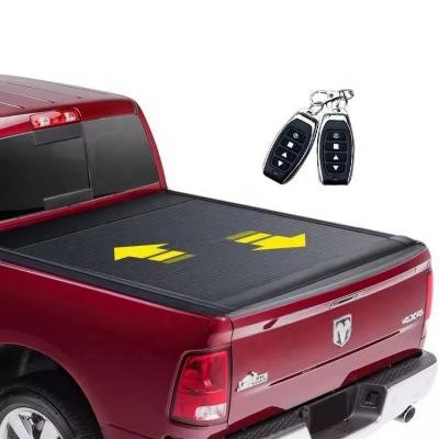 China Waterproof Aluminum Alloy Electric Retractable Pickup Truck Bed Tonneau Cover for Ford Ranger T9 for sale