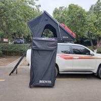 China Portable Foldable Shower Tent with Built-in LED Strip Light and 420D Oxford Cloth for sale