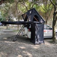 China Portable Foldable Shower Tent with Built-in LED Strip Light and 420D Oxford Cloth for sale