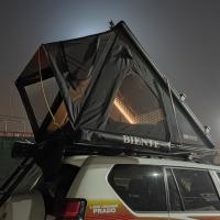 China Aluminum Rooftop Tent 210x132cm 320G Polyester Cotton Waterproof for sale