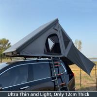 China Ultra-Thin Roof Top Tent 12cm Aluminum Hard Shell 210x130cm for sale