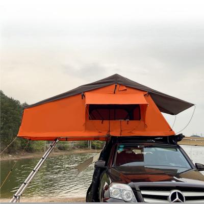 China 3-5 Person Waterproof >3000 mm Rooftop Tent with 420D Oxford Fabric for Camping Car for sale