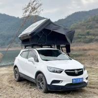China Hard Shell Roof Top Tent with 280G Polyester Cotton Waterproof 2000-3000 Mm for 3-4 Person Outdoor Camping for sale