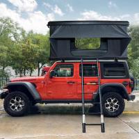 China 2-3 Person Hard Shell Rooftop Tent with 2000-3000mm Waterproof Index and 216*130*105cm Open Size for sale