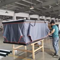 China 2-3 Person Hard Shell Rooftop Tent with 2000-3000mm Waterproof Index and 216*130*105cm Open Size for sale
