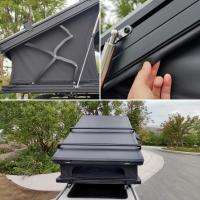 China Outdoor Storage 2-3 Person Hard Shell Roof Top Tent with 420D Oxford Fabric and X Hinge Design for sale