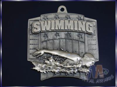 China Custom Engraved Medals Antique Gold Plating 60mm Zinc Alloy Sports Medallions for sale
