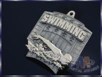 China Custom Engraved Medals Antique Gold Plating 60mm Zinc Alloy Sports Medallions for sale