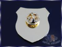 China Customizable Iron Zinc Alloy Lapel Pin Badges 2D 3D Soft Enamel Epoxy Silver Plating for sale