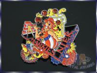 China Custom Die Cast Zinc Alloy Lapel Pin Badges Soft Enamel 2D 3D Design 5 Days Sample for sale