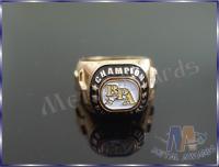 China Custom Zinc Alloy Die Cast Championship Ring Gold Metal Color 2D 3D Design for sale