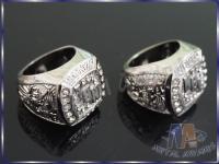 China Champion Gifts Zinc Alloy Ring with Stone Insert Silver Plating Custom OEM Design for sale