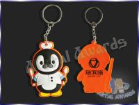 China Professional Creative Custom Plastic Medallions For PVC Keychain Making for sale