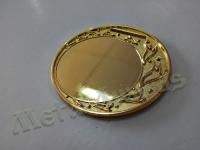 China Custom Engraved Medals for Children 50mm Shiny Gold Plating Zinc Alloy Die Cast for sale