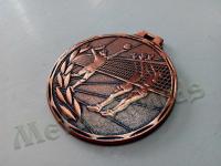 China Custom 50x3mm Zinc Alloy Die Cast Sports Medals for Volleyball Antique Copper Plating for sale