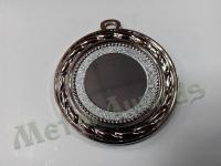 China High End Custom Engraved Medals Metal Material 50MM Diameter Multi Colored for sale