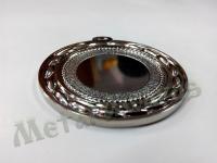 China High End Custom Engraved Medals Metal Material 50MM Diameter Multi Colored for sale