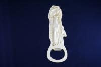 China Custom Imitation Gold Plating Metal Beer Bottle Opener for Bartenders 3D Design for sale