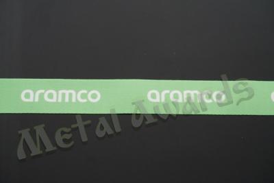 China Custom Medal Ribbons with Logo OEM 100pcs MOQ Heat Transfer Printing for sale