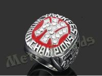 China Custom Crystal Sports Championship Rings Antique Replica 925 Silver Plated Size 8-12 for sale
