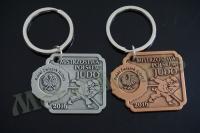 China Custom Zinc Alloy Keychain Die Cast Metal Key Ring Gold Silver Antique Finish Personalized Logo for sale