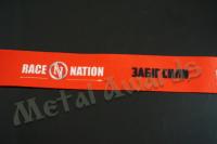China Eco Friendly Custom Medal Ribbons 25mm 30mm 38mm Width Polyester Sublimation for sale