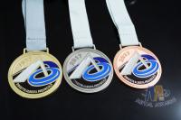 China Custom Die Cast Sports Award Medals 60mm Zinc Alloy with Soft Enamel Gold Silver Plating for sale