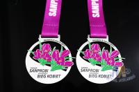 China Custom Double Side Sports Metal Award Marathon Medals 70mm Eco Friendly for Schools for sale