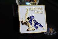China Custom Sports Taekwondo Medals 60mm Zinc Alloy Die Cast Gold Silver Copper Plating for sale