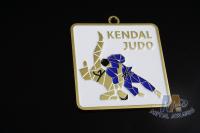 China Custom Sports Taekwondo Medals 60mm Zinc Alloy Die Cast Gold Silver Copper Plating for sale