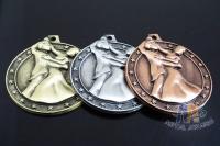 China Custom Engraved Sports Medals Zinc Alloy 50x3mm Die Cast Medallions for Dance Running Fencing for sale