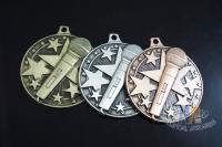 China Custom Die Casting Music Medals 60mm 3D Design Gold Silver Copper Plating for sale