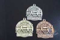 China Custom Zinc Alloy Die Cast Medals 50mm Antique Gold Silver Copper Plating for Marathon Running Events for sale