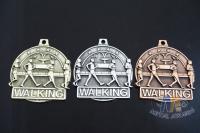 China Custom Zinc Alloy Die Cast Medals 50mm Antique Gold Silver Copper Plating for Marathon Running Events for sale
