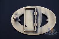 China Custom Cut Out Metal Belt Buckles for Men Women Personalized Pantone Color 2 Inch for sale