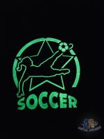 China Custom Die Cast Zinc Alloy Soft Enamel Soccer Medals Glow in Dark 50mm for sale