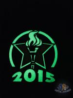 China Custom Cut Out Sports Running Medal Glow in the Dark 76.2mm Zinc Alloy Soft Enamel for sale