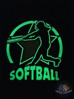 China Custom Glow in the Dark Medals 63.5mm Dye Black Plating Zinc Alloy Gymnastics Softball Awards for sale