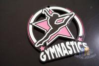 China Zinc Alloy Glow in the Dark Medals 63.5mm for Marathon Sports Running Gymnastics Custom for sale