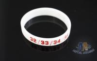China Custom Silicone Wristbands 202x12x2mm Embossed Multi Colored Plastic Bracelets for Events for sale
