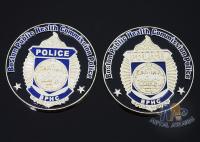 China Custom Challenge Coins Zinc Alloy Brass Iron Antique Silver Plated Soft Enamel No Minimum Order for sale