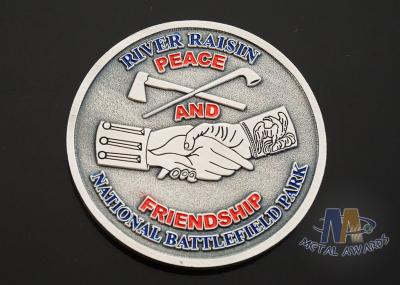 China Custom Taekwondo Challenge Coins Soft Enamel Both Side Design 38.1mm Zinc Alloy for sale