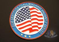 China Custom Zinc Alloy Challenge Coins Synthetic Enamel Collectible Metal Coins 3-6mm Thickness for sale