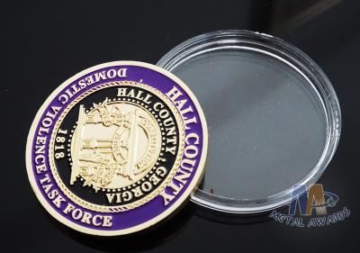 China Custom Commemorative Challenge Coins Zinc Alloy 38mm Soft Enamel Antique Silver Plating for sale