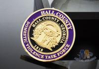 China Custom Commemorative Challenge Coins Zinc Alloy 38mm Soft Enamel Antique Silver Plating for sale