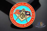 China Custom Military Challenge Coins Zinc Alloy 2D 3D Design Soft Enamel with Box for sale
