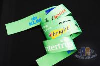 China Customizable Sports Medal Ribbons 2.5x93cm Polyester Neck Ribbons for Medallions for sale