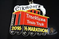 China Custom Soft Enamel Marathon Running Medal 10k Half Marathon Metal Award with Ribbon for sale