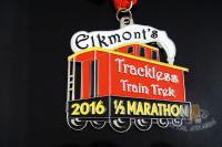 China Custom Soft Enamel Marathon Running Medal 10k Half Marathon Metal Award with Ribbon for sale